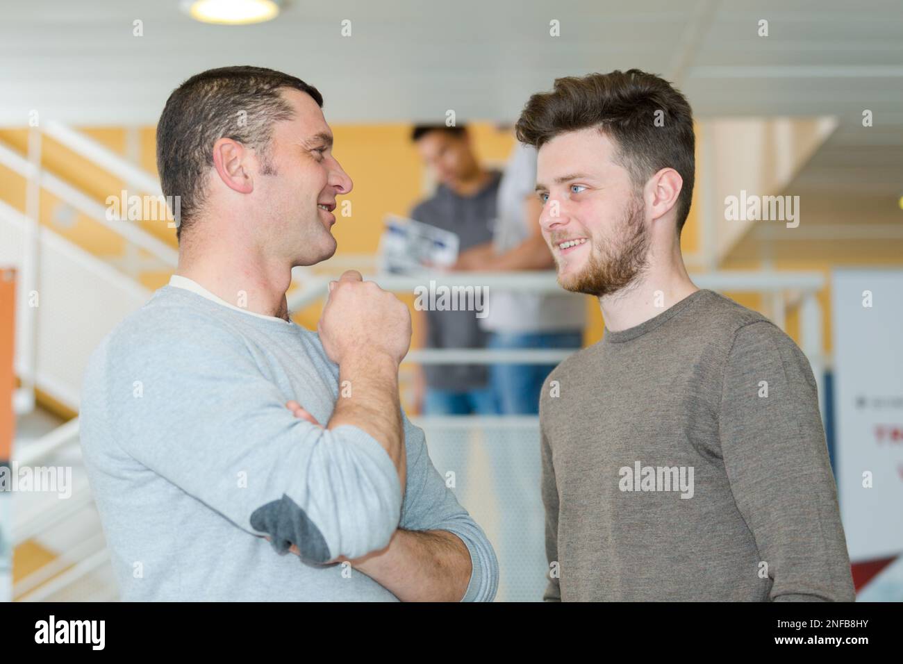 Generations talk hi-res stock photography and images - Alamy