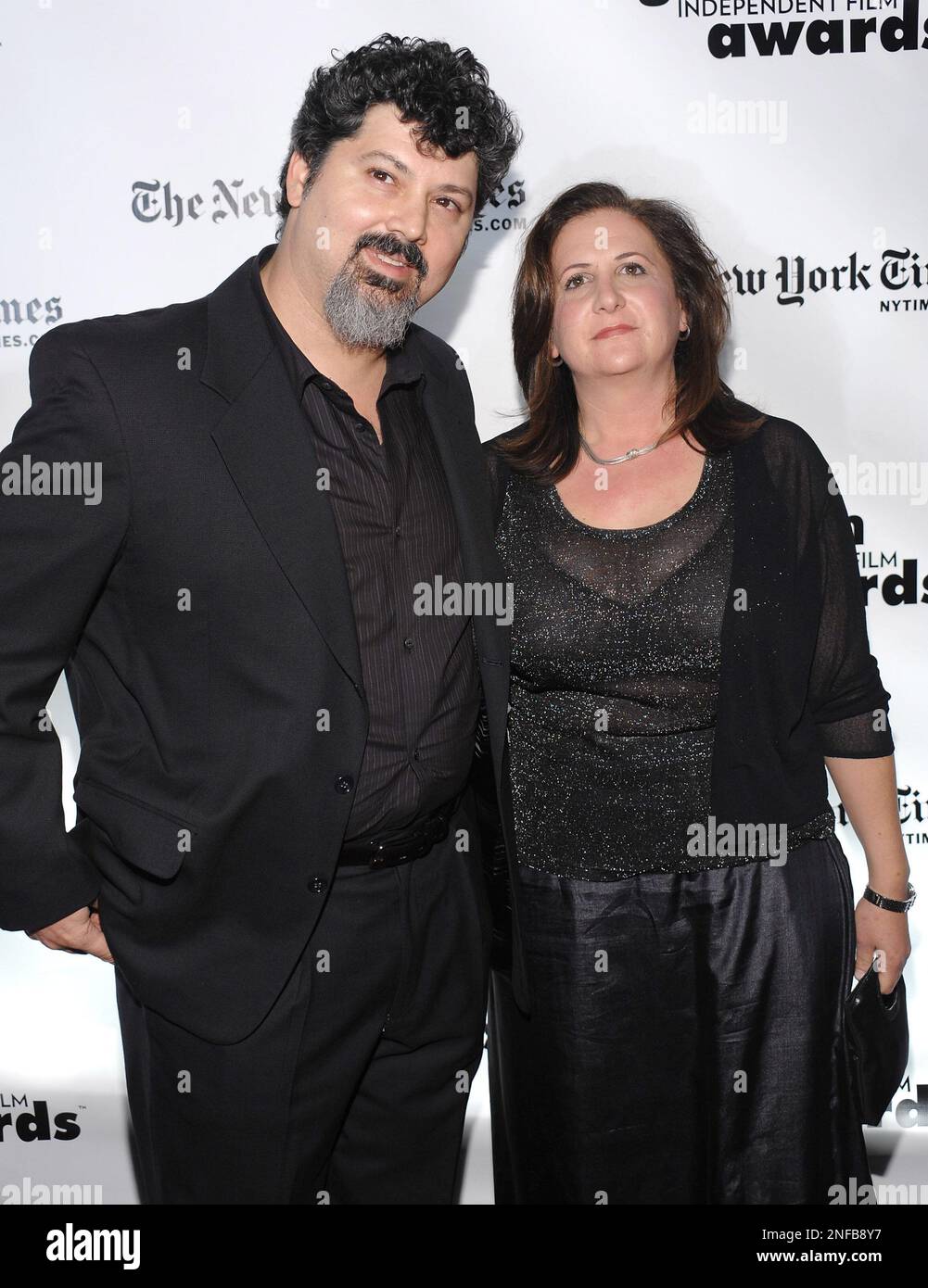 Director Carl Deal and producer Tia Leesin attend the Gotham ...