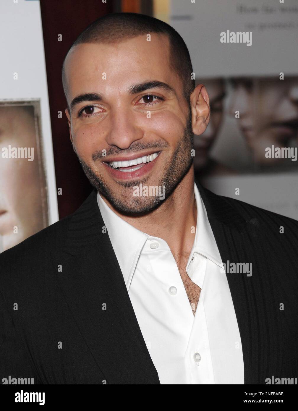 Actor Haaz Sleiman attends the premiere of 'The Reader' at the Ziegfeld ...