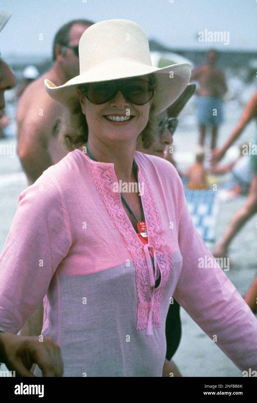 Princess Grace of Monaco, formerly known as Grace Kelly, enjoys a ...