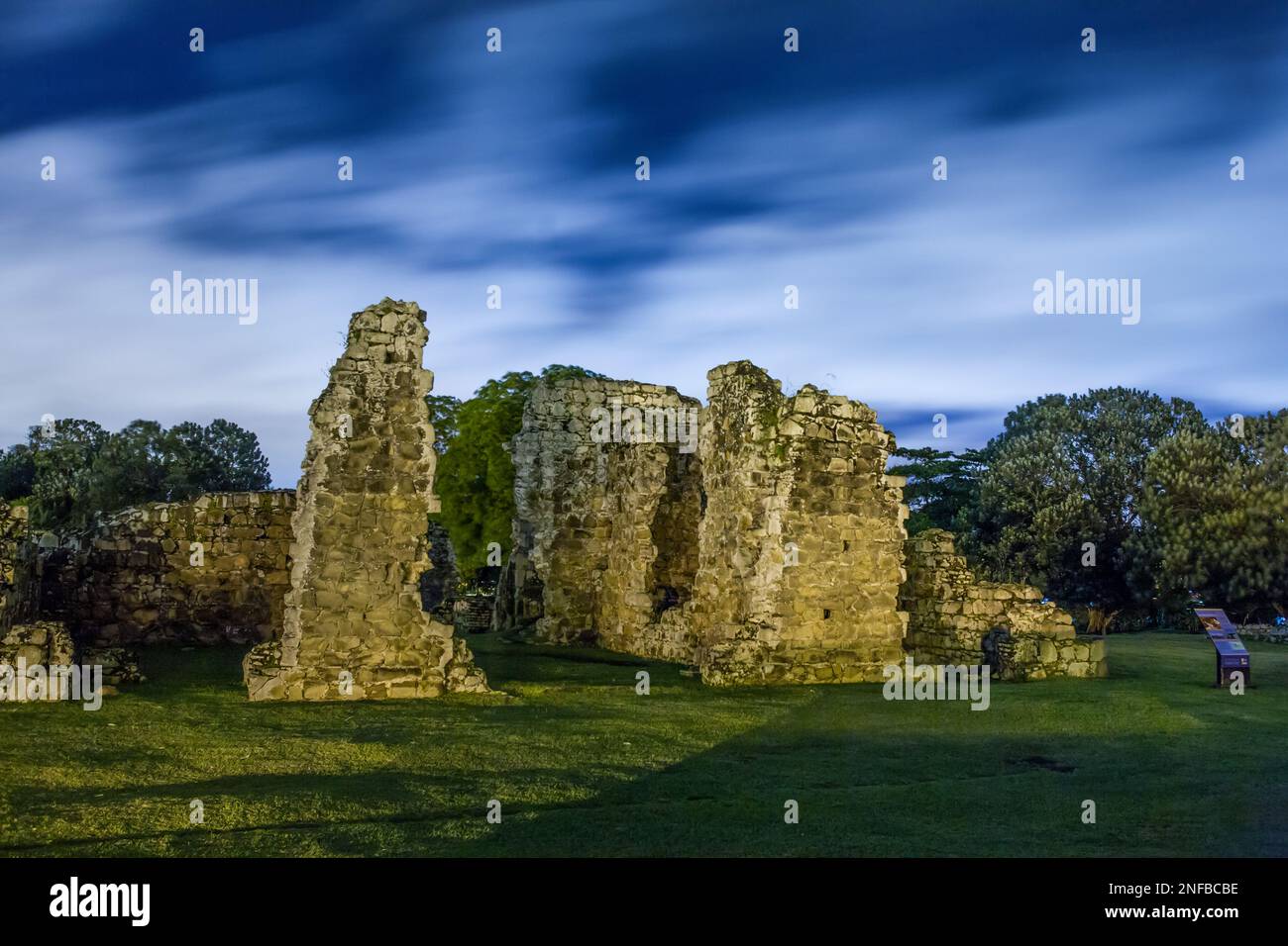 The house of Pedro de Alarcón was built in the 1640's. Ruins of Panama ...