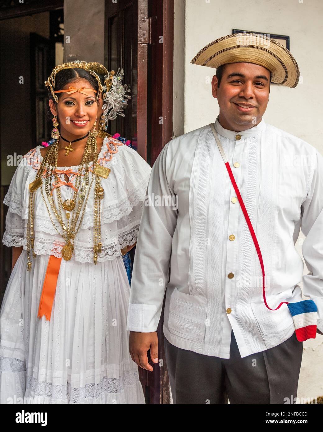 Panama Traditional Clothing For Men Panamanian Pollera: Passing Down