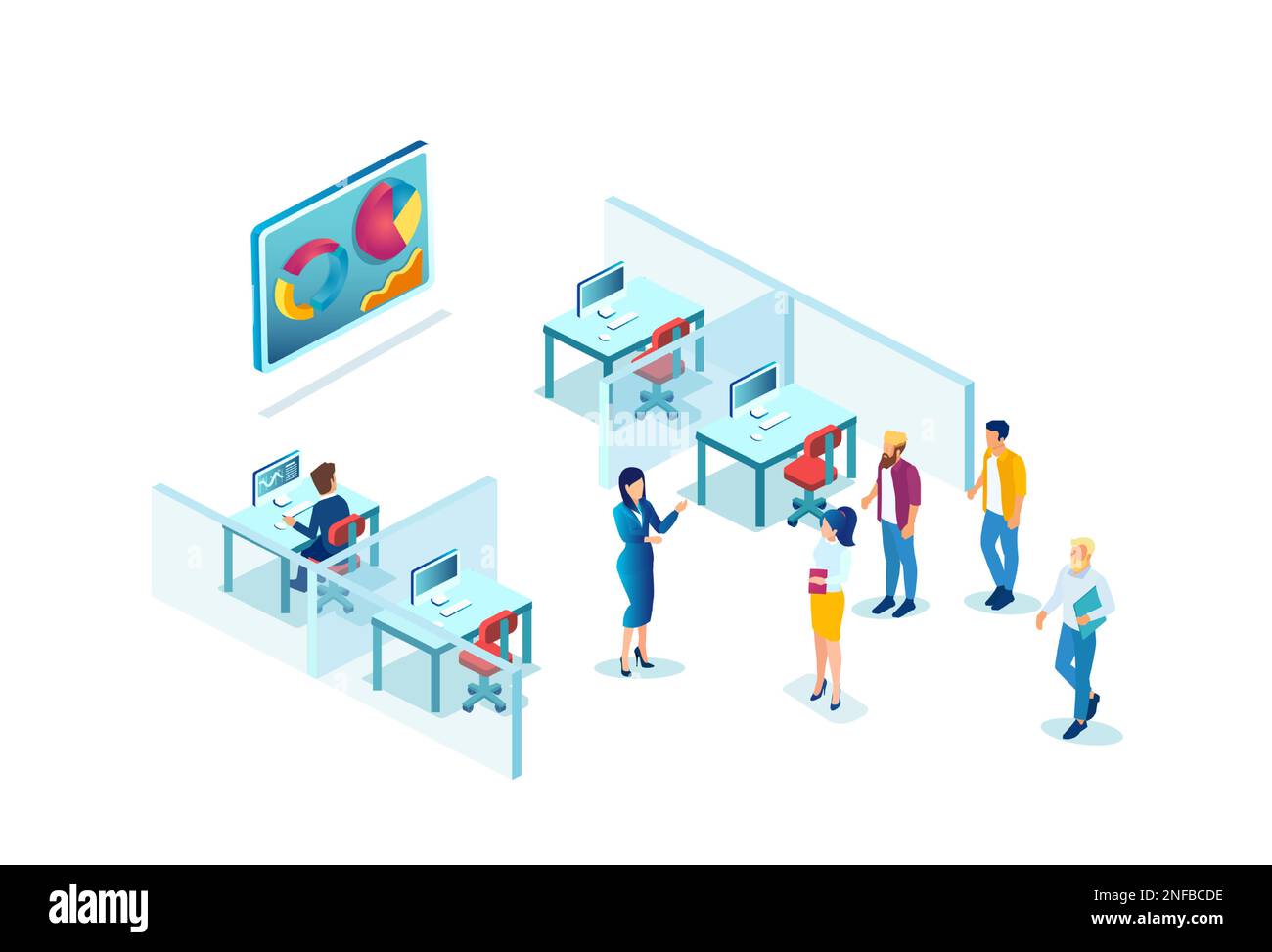 Financial business table Cut Out Stock Images & Pictures - Alamy