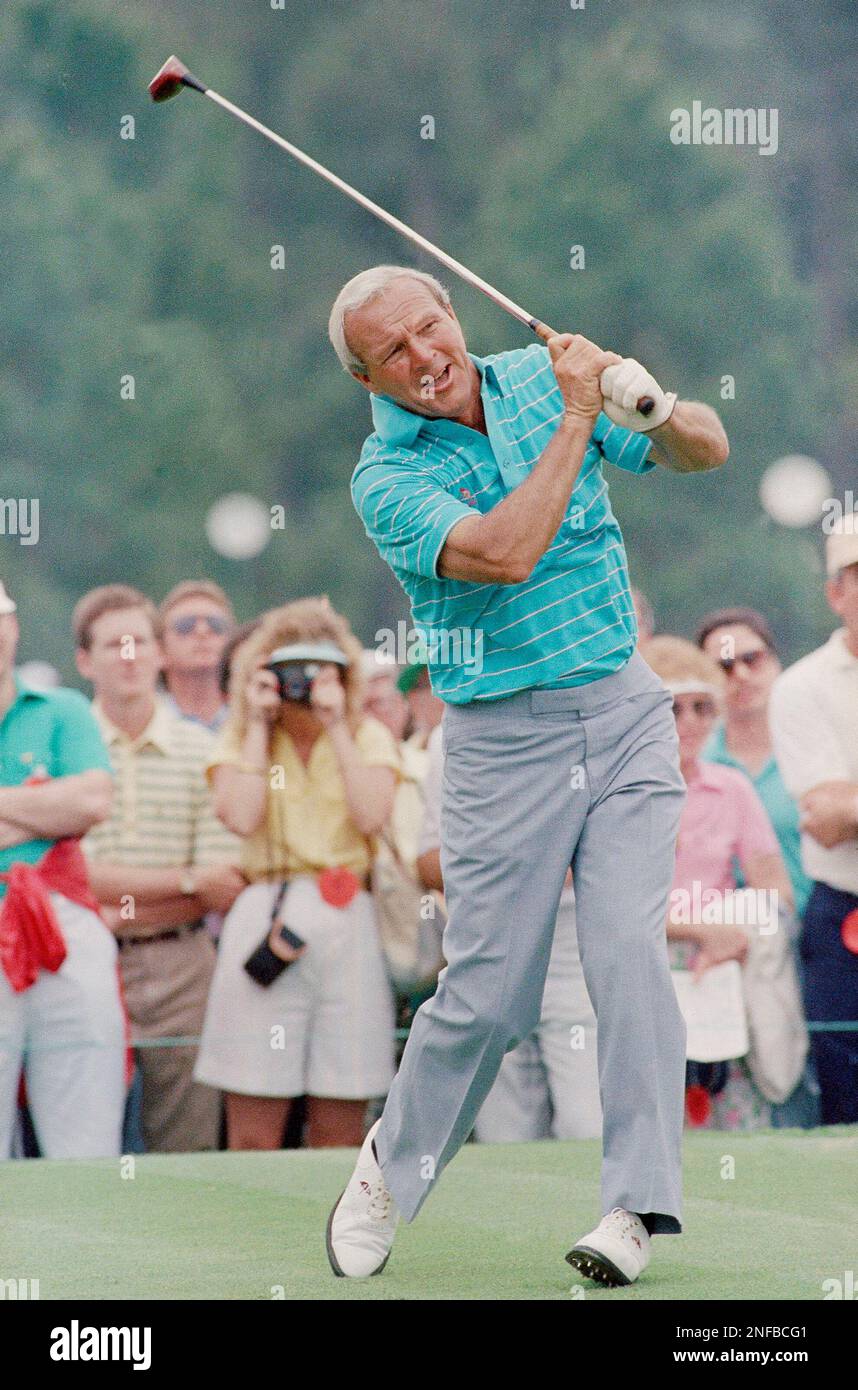 Arnold Palmer, four time winner of the Masters, is a highlight of the ...