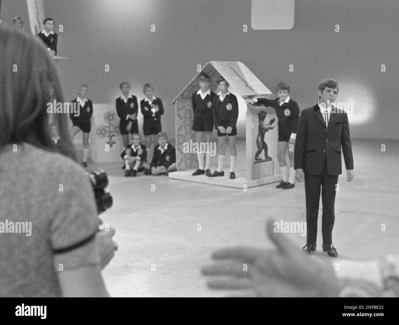 Dutch singer Hendrik Nikolaas Theodoor Simons, better known as "Heintje ...