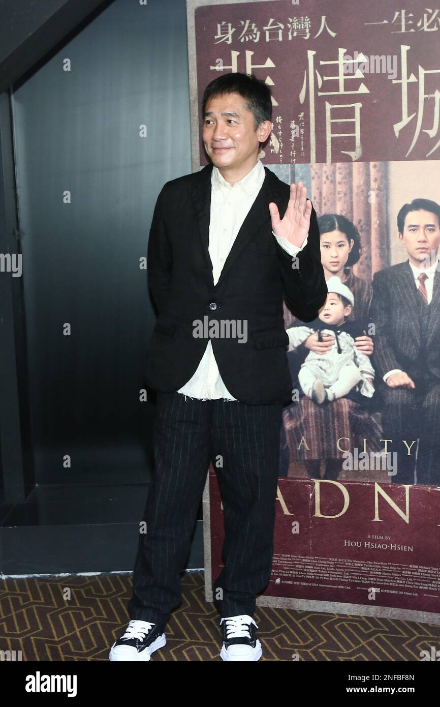 Hong Kong actor and singer Tony Leung Chiu-wai attended a film premiere in Taiwan, 14 February ...