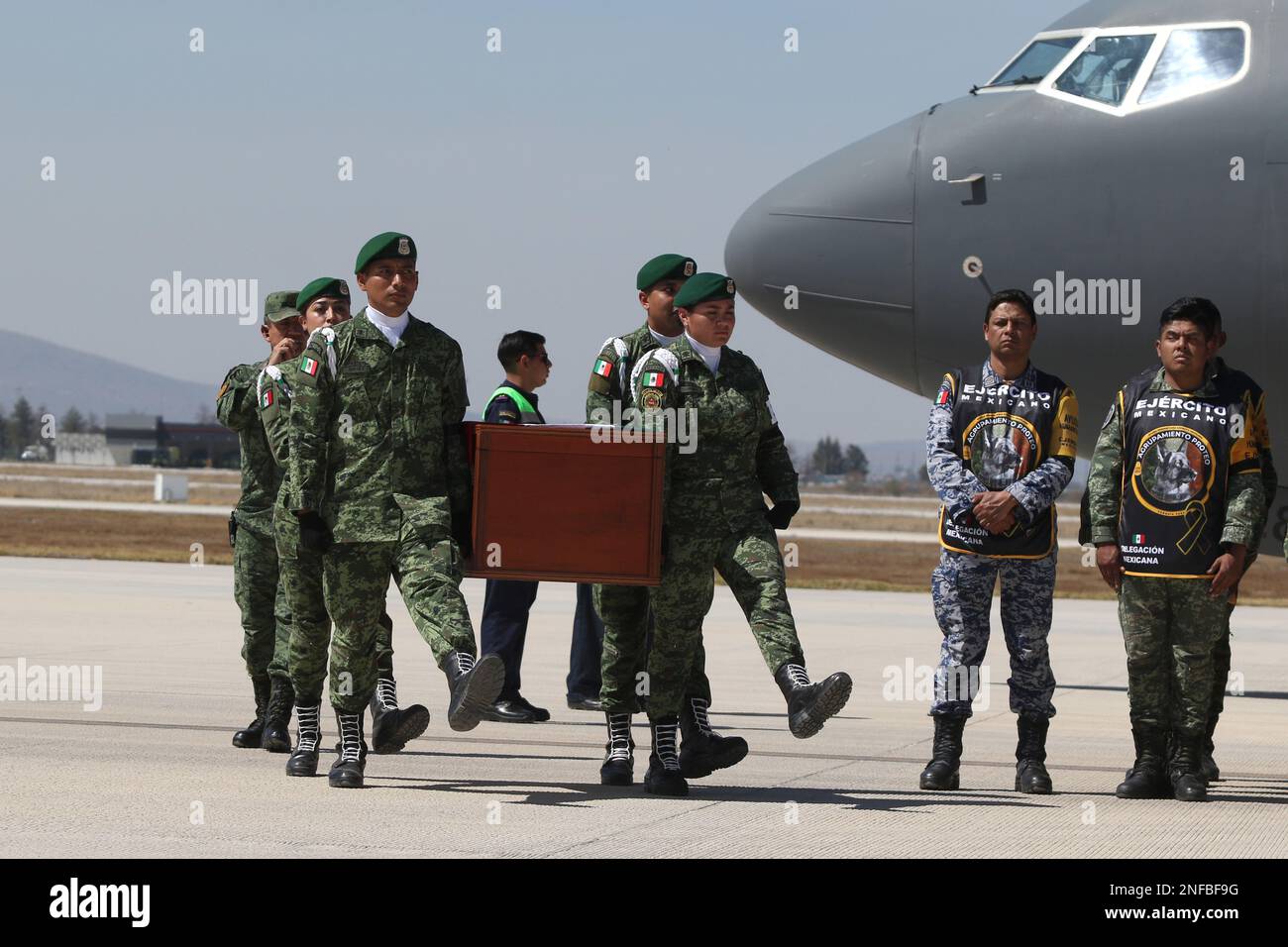 Non Exclusive: February 16, 2023, Mexico City, Mexico: Military ...