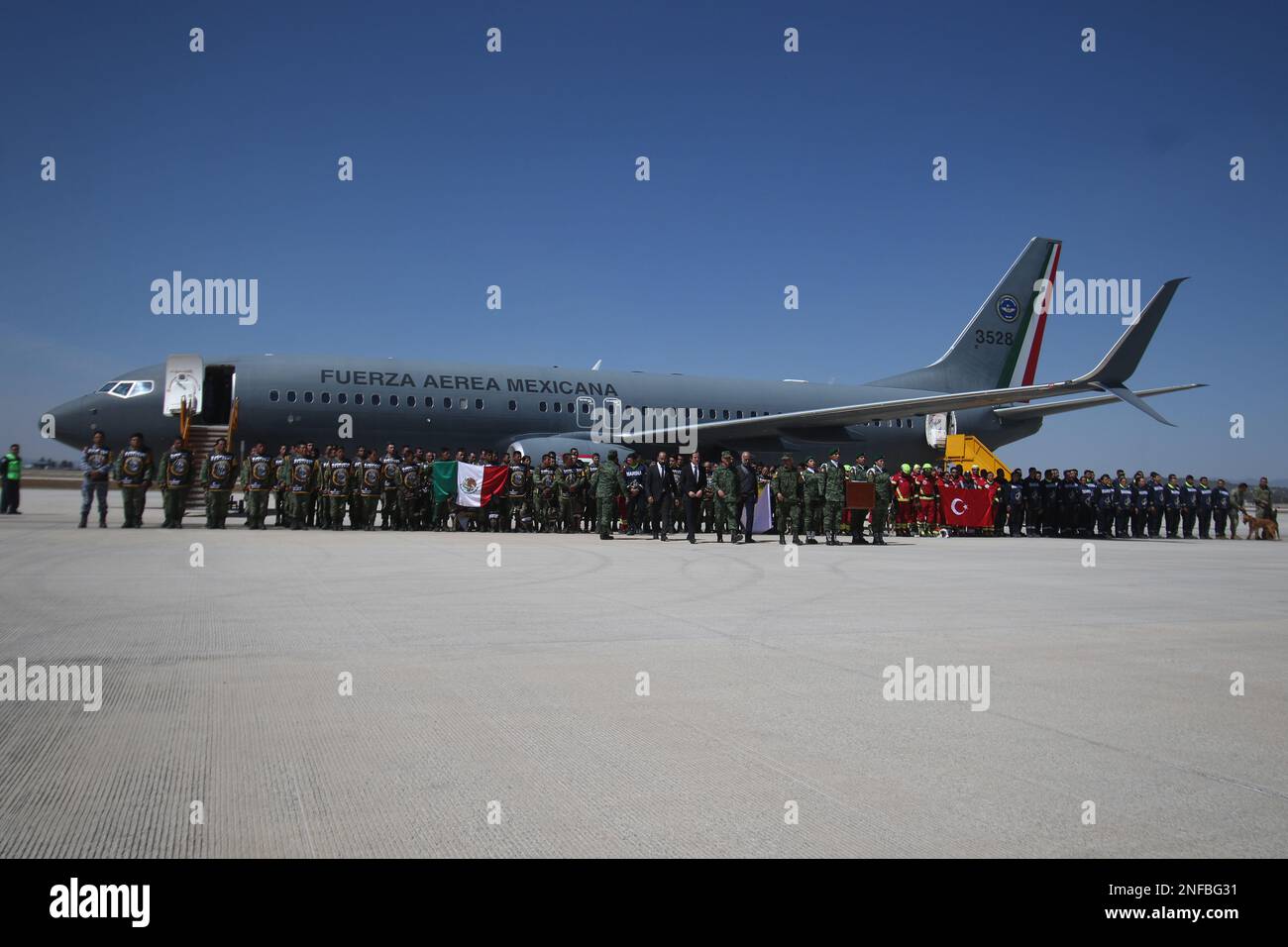 Non Exclusive: February 16, 2023, Mexico City, Mexico: Military ...
