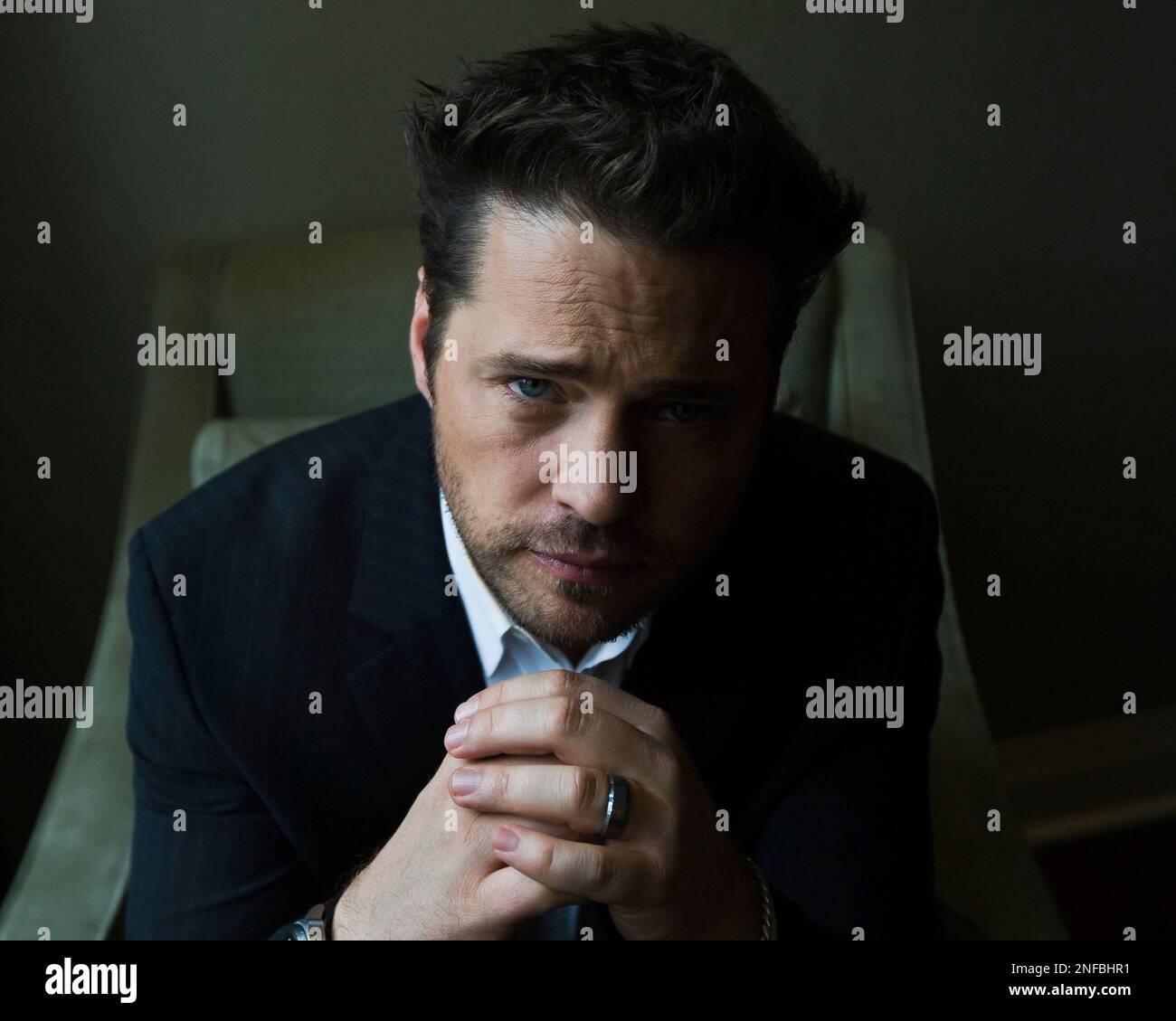 Canadian actor Jason Priestley poses for a photo in Toronto on ...