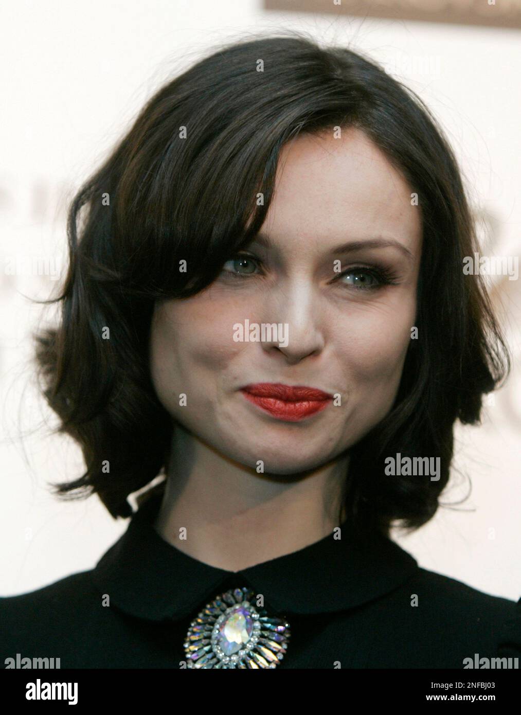 British singer Sophie Ellis Baxter arrives at the British Fashion ...