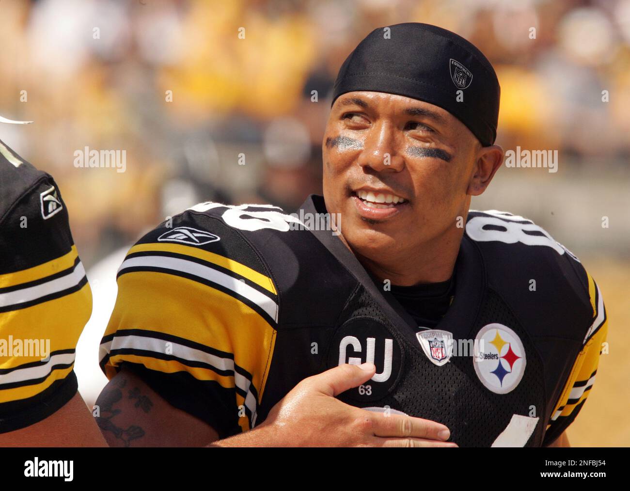 Pittsburgh Steelers wide receiver Hines Ward during an NFL football ...