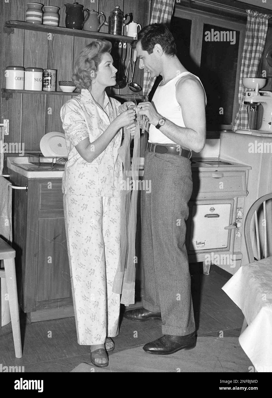 During rehearsal American actor Sam Wanamaker, playing Polo Pope,talks ...