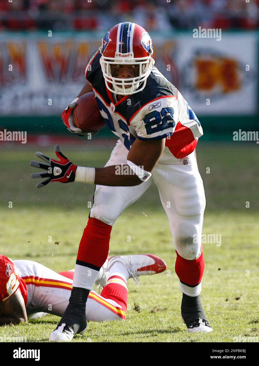 Buffalo Bills running back Fred Jackson (22) during an NFL football ...