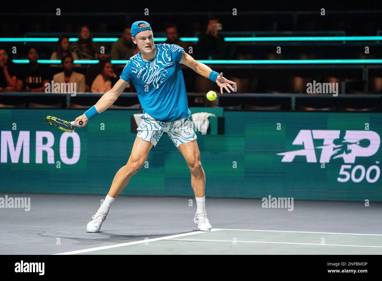 ROTTERDAM, THE NETHERLANDS - FEBRUARY 16 : Holger Hune of Danmark in ...