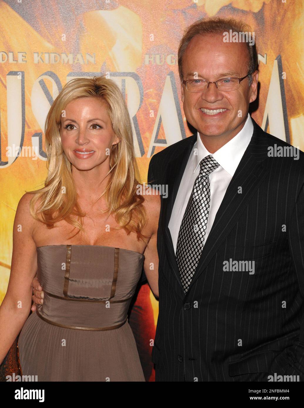 Actor Kelsey Grammer and wife Camille Grammer attend the premiere of ...