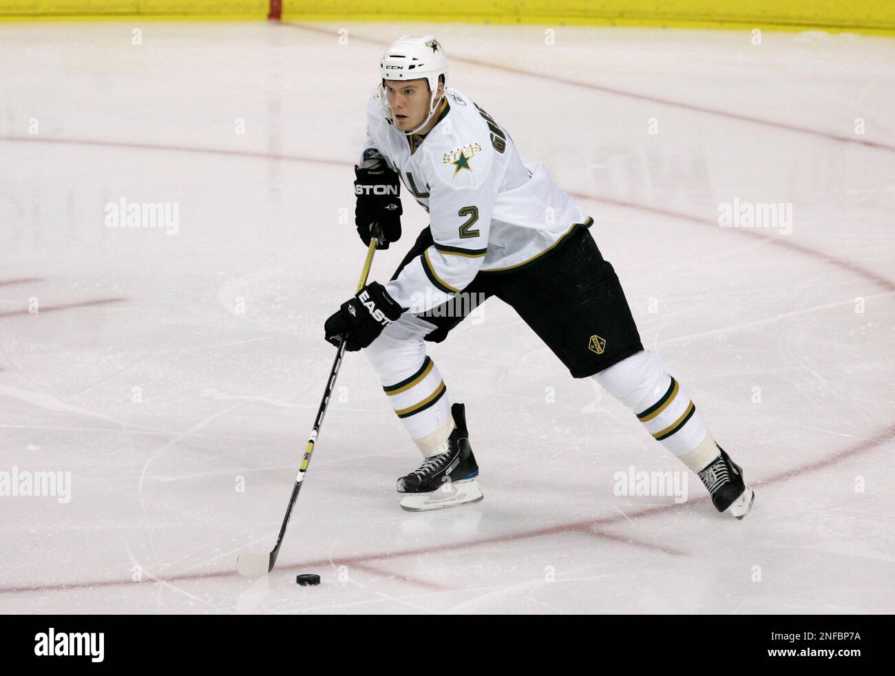Dallas Stars defenseman Niklas Grossman (2) of Sweden during an NHL ...
