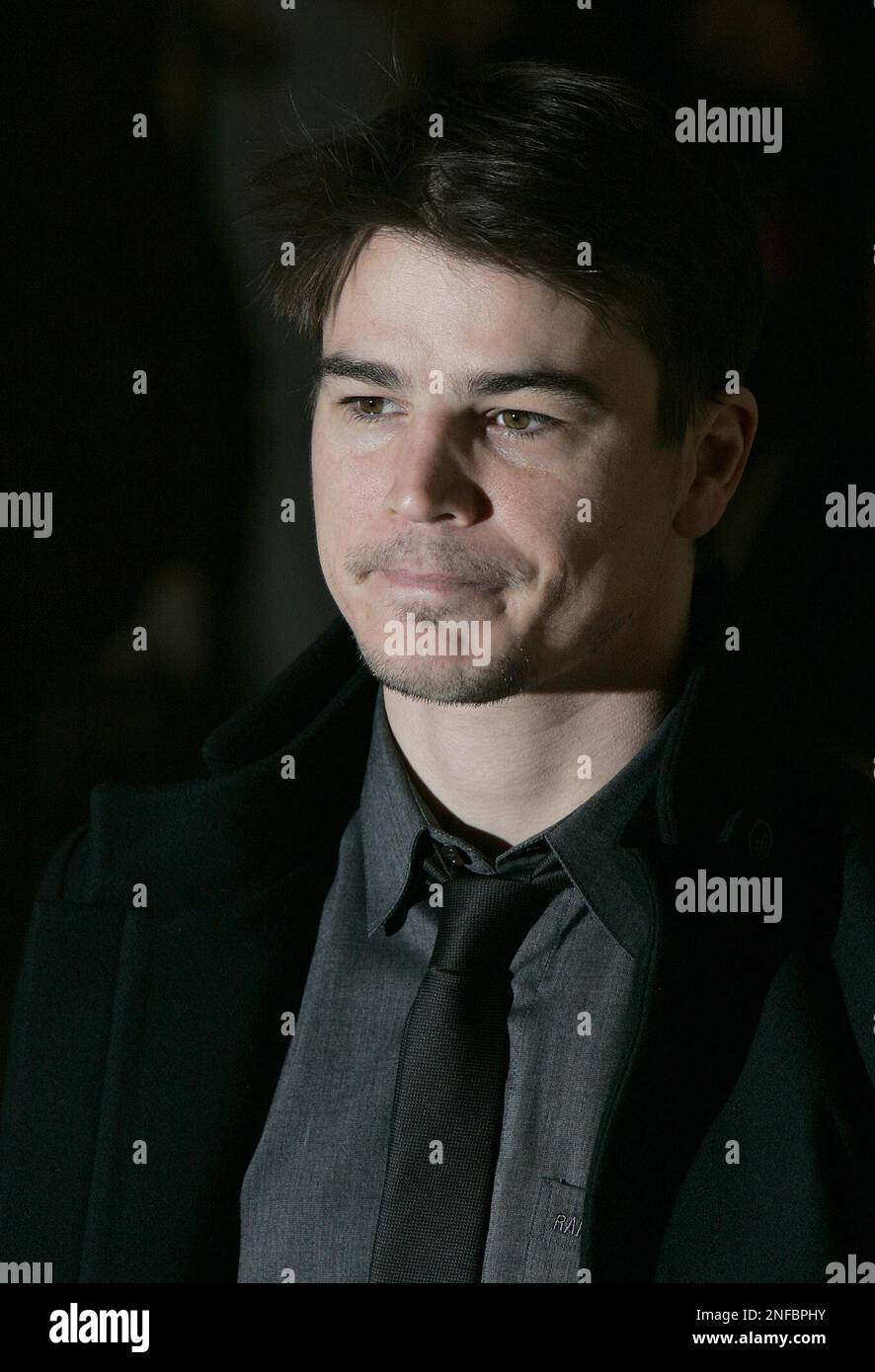 US actor Josh Hartnett arrives for the Evening Standard Theatre Awards ...