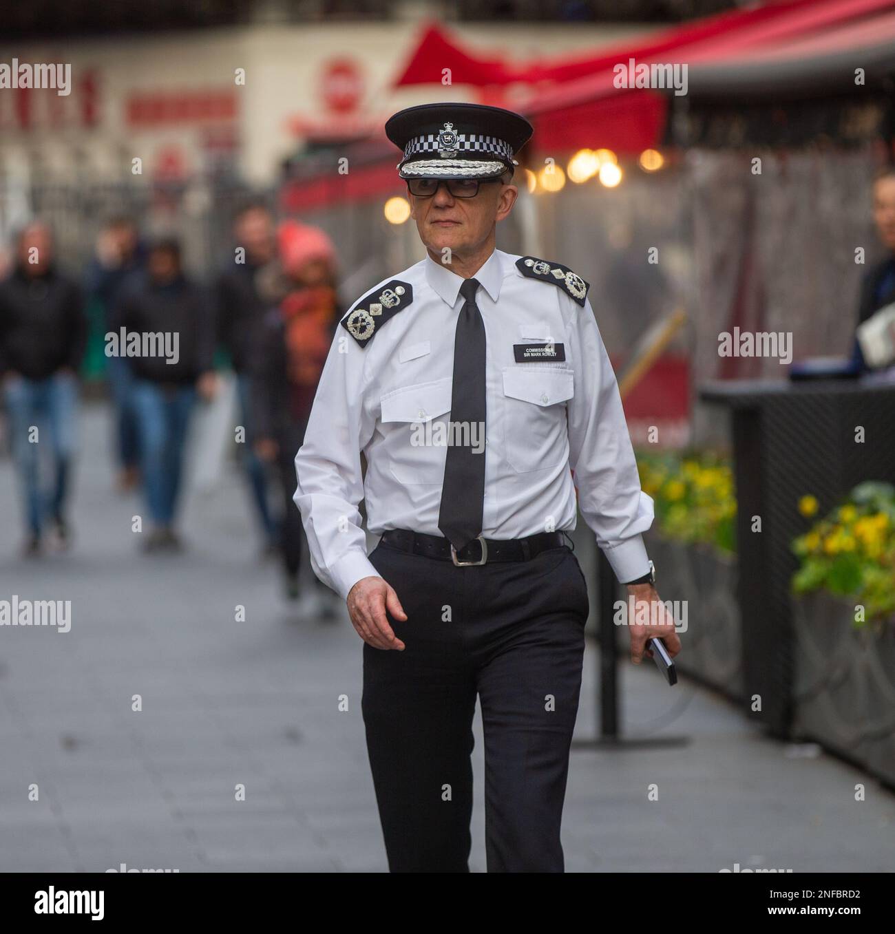 London, England, UK. 17th Feb, 2023. Commissioner of Police of the ...
