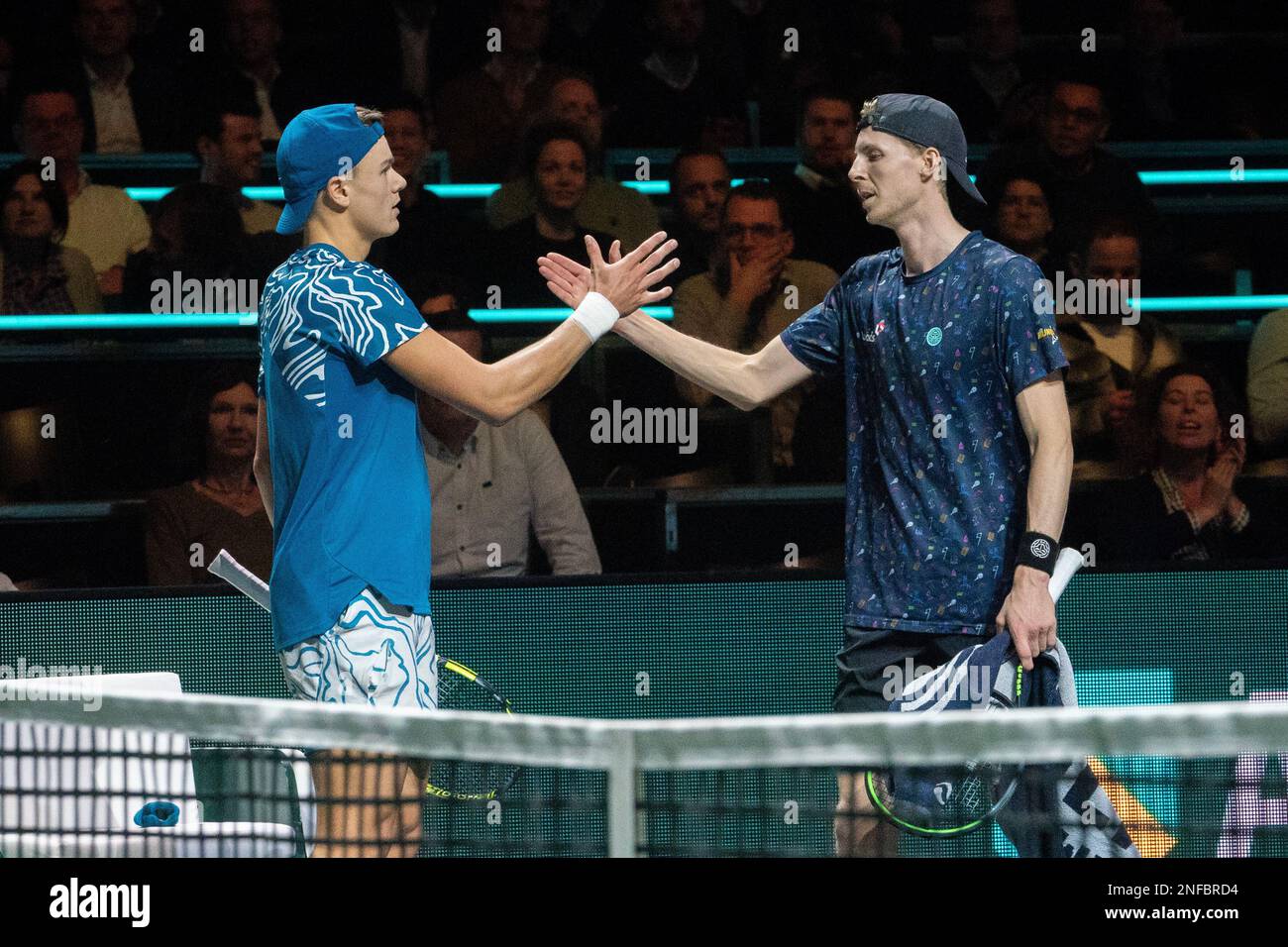 ROTTERDAM, THE NETHERLANDS - FEBRUARY 16 : Holger Hune of Danmark ...