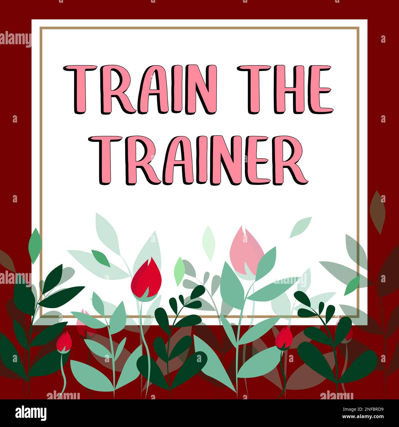 Hand writing sign Train The Trainer, Concept meaning identified to ...