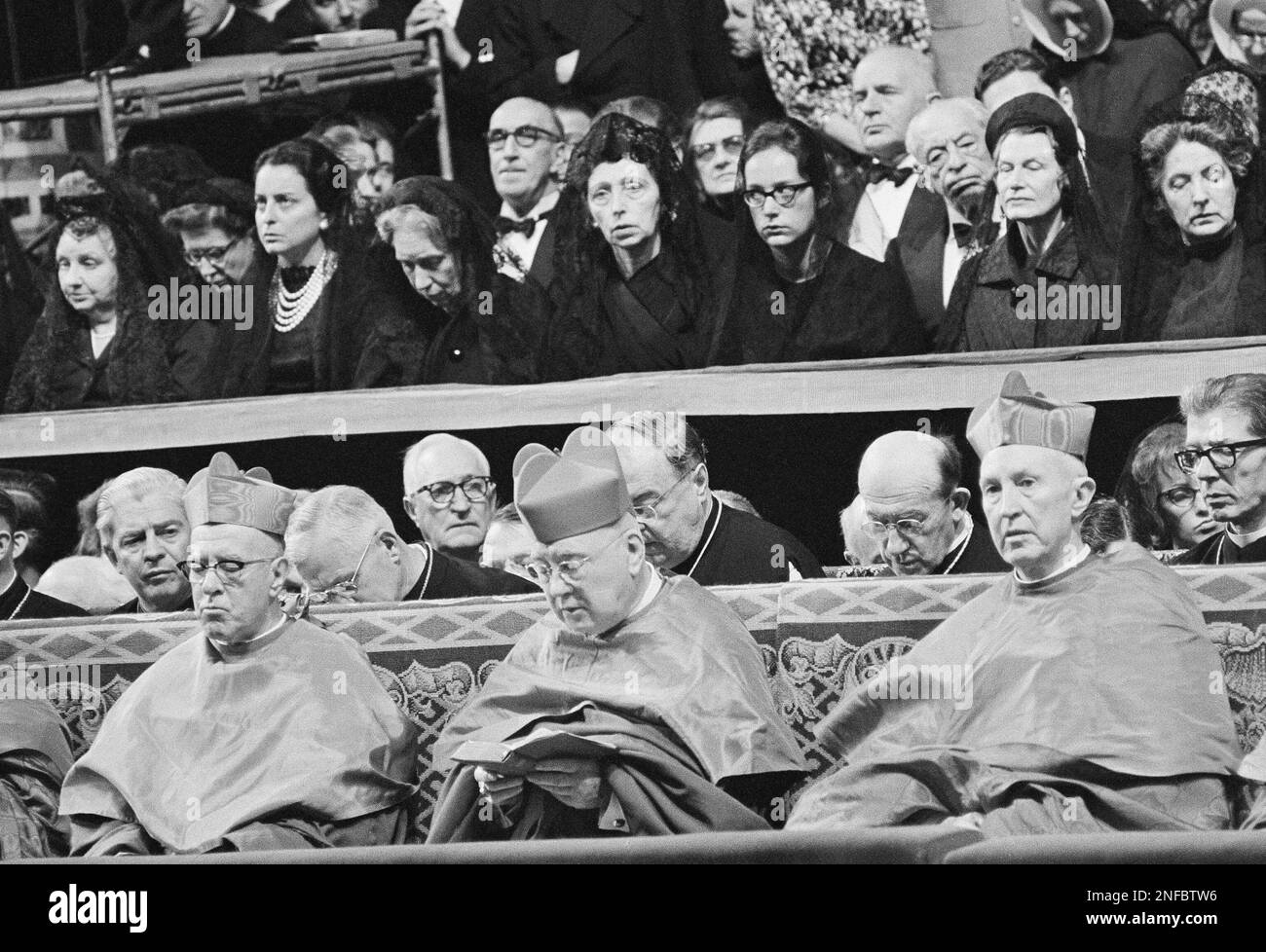 Cardinal Jaime Camara de Barros, left, of Rio de Janeiro; Cardinal ...