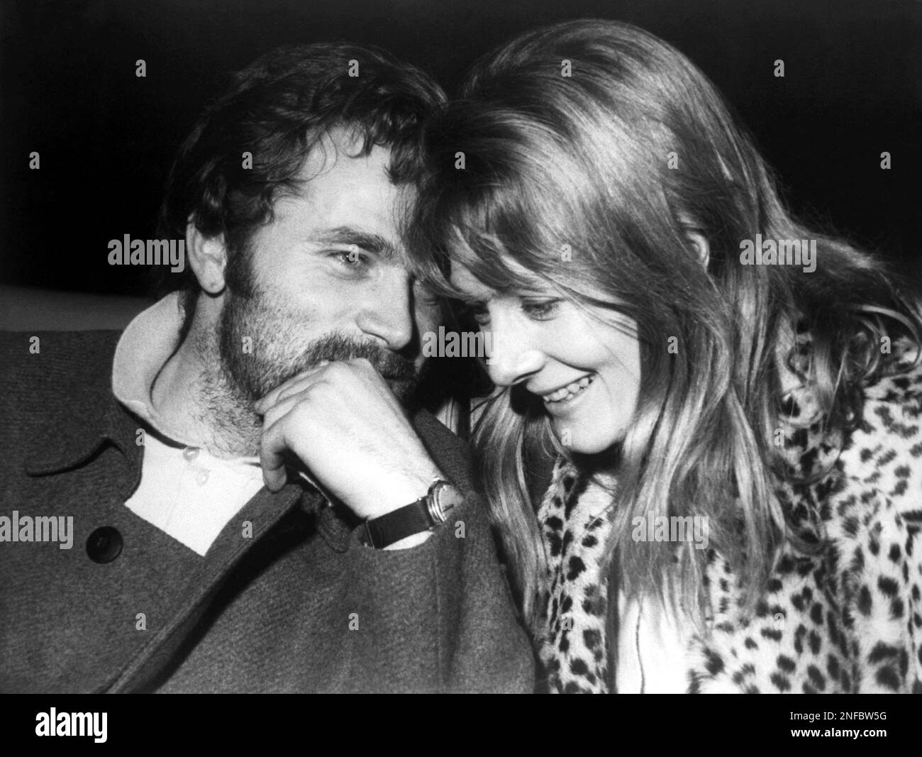 British Actress Vanessa Redgrave and Italian actor Franco Nero attend a ...