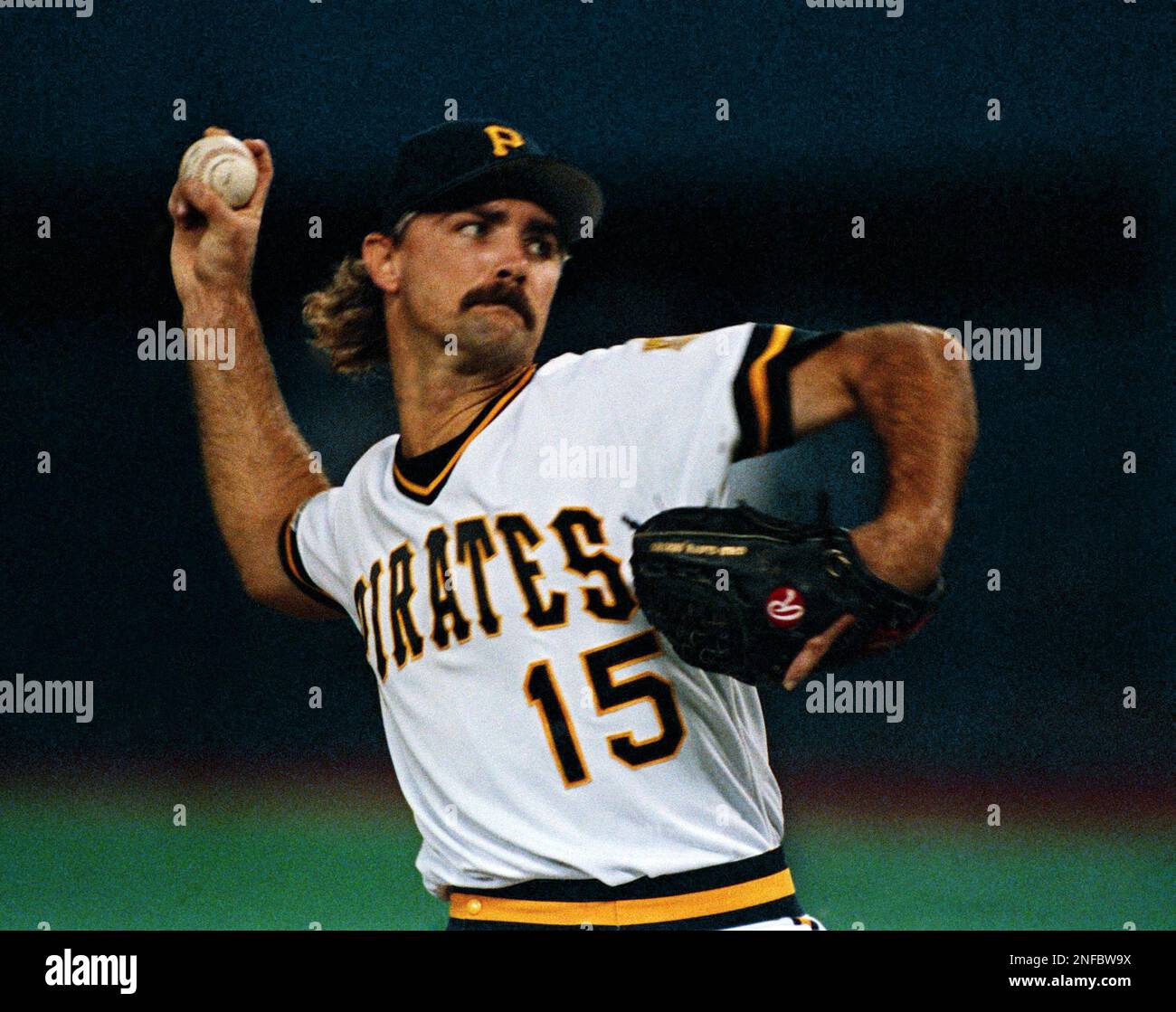 Pittsburgh Pirates pitcheR Doug Drabek hurls against the Cincinnati ...