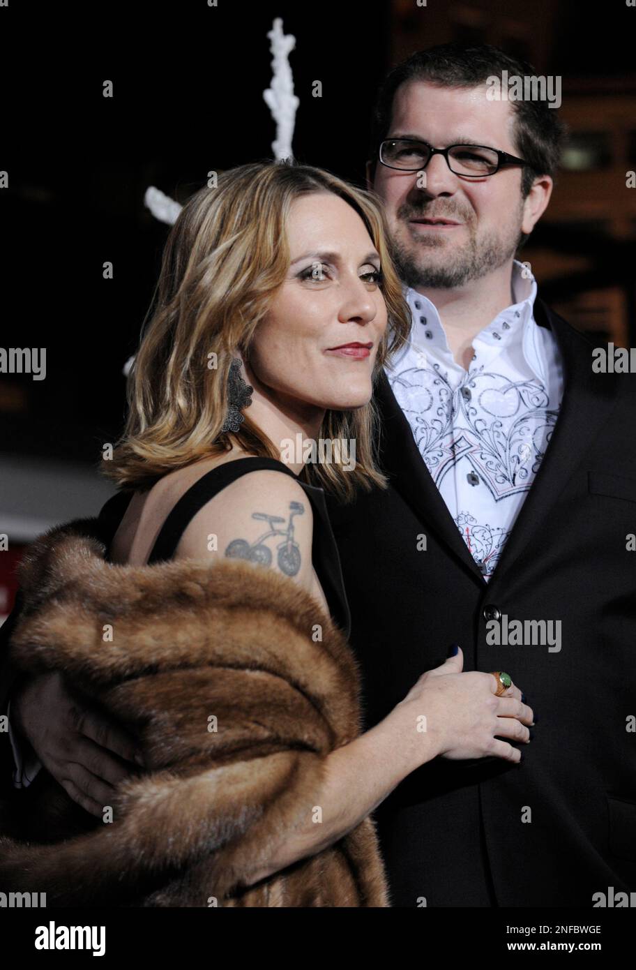 Director Seth Gordon arrives with his girlfriend Bootsie at the ...