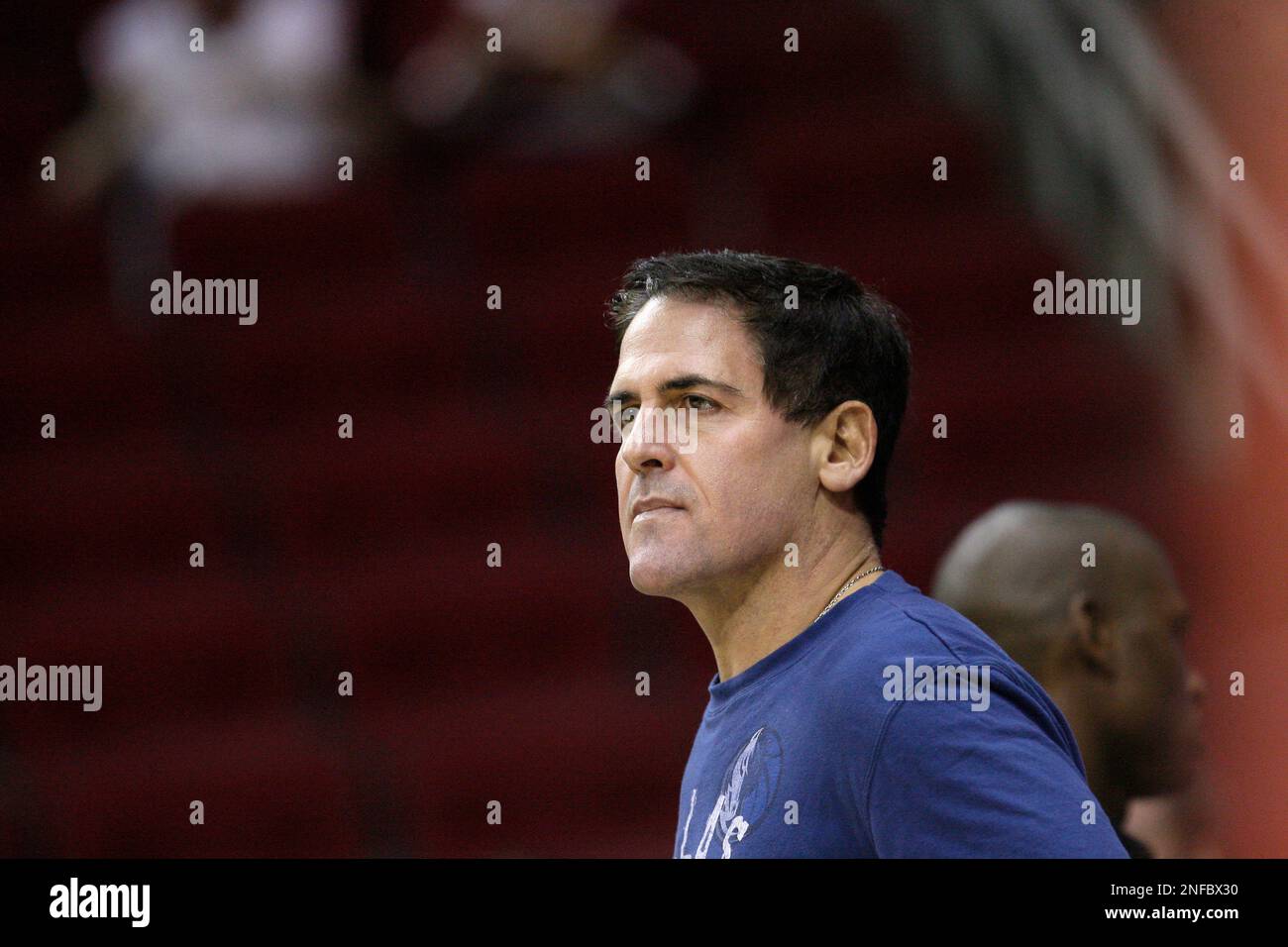 Dallas Mavericks owner Mark Cuban during the first quarter of a NBA ...
