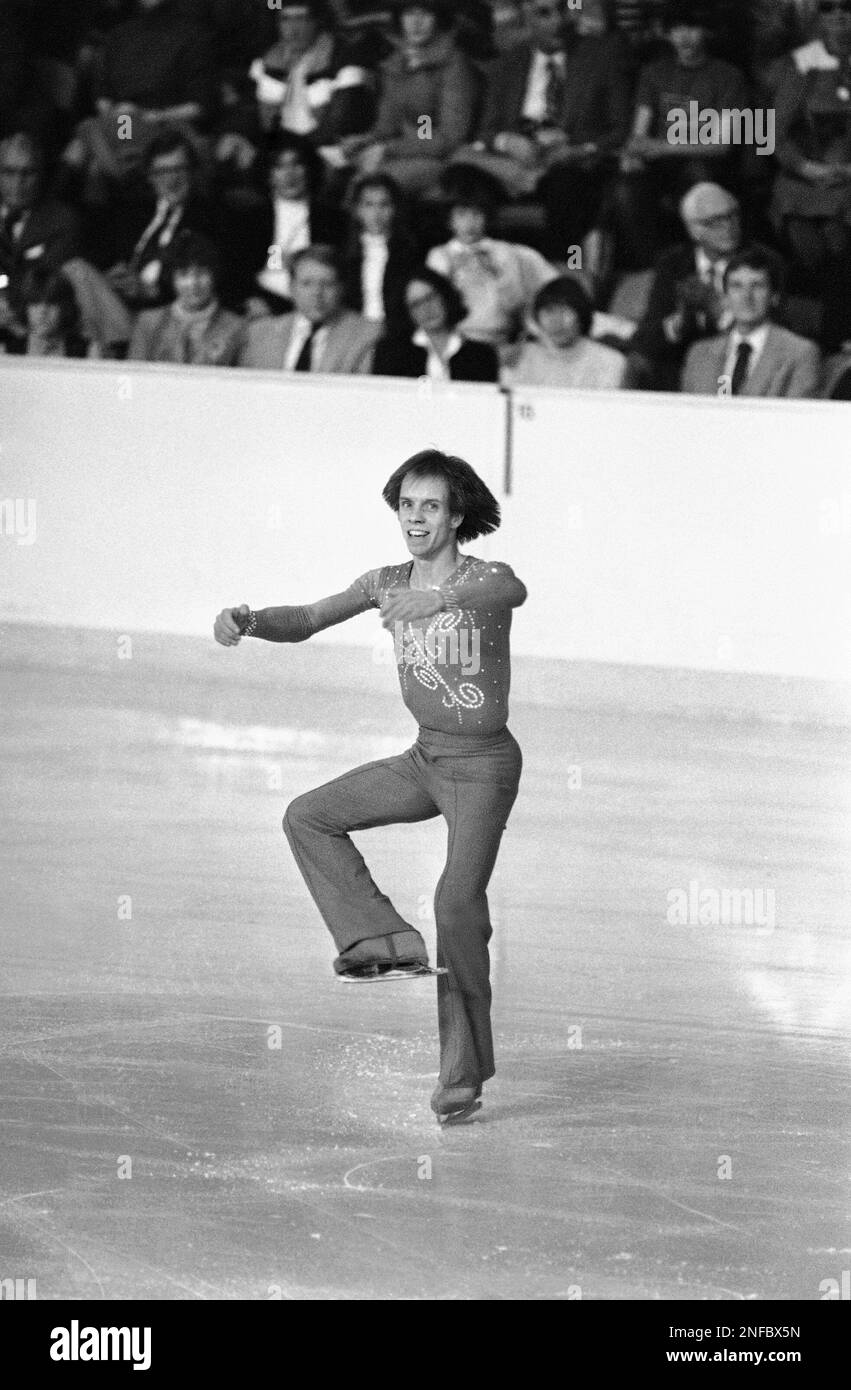 Scott Hamilton skates his way to a gold medal placing first in the Men ...