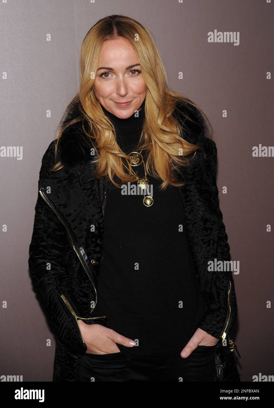Gucci Creative Director Frida Giannini attends a Gucci UNICEF cocktail ...