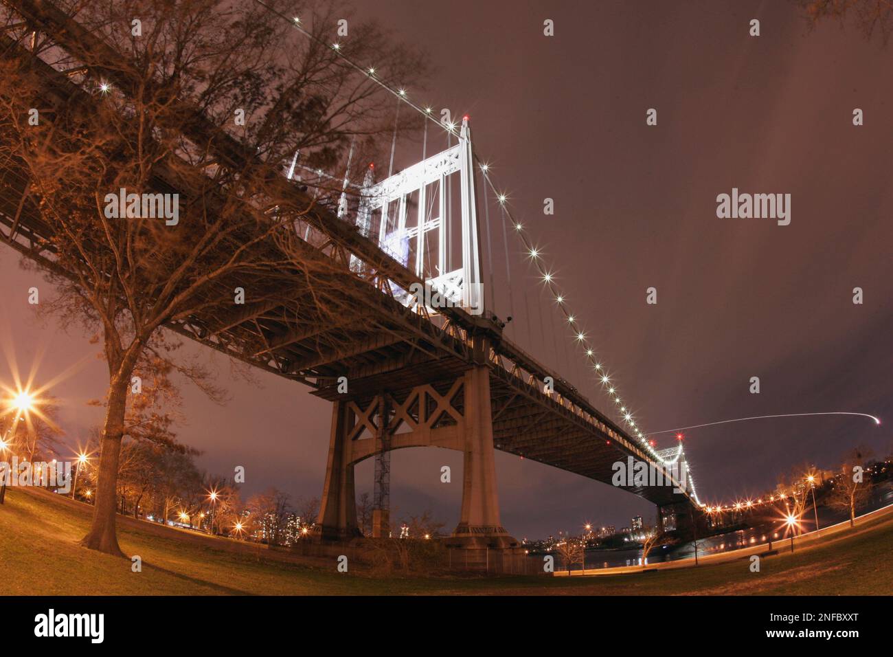The Robert F. Kennedy Bridge is seen from the Queens borough of New ...
