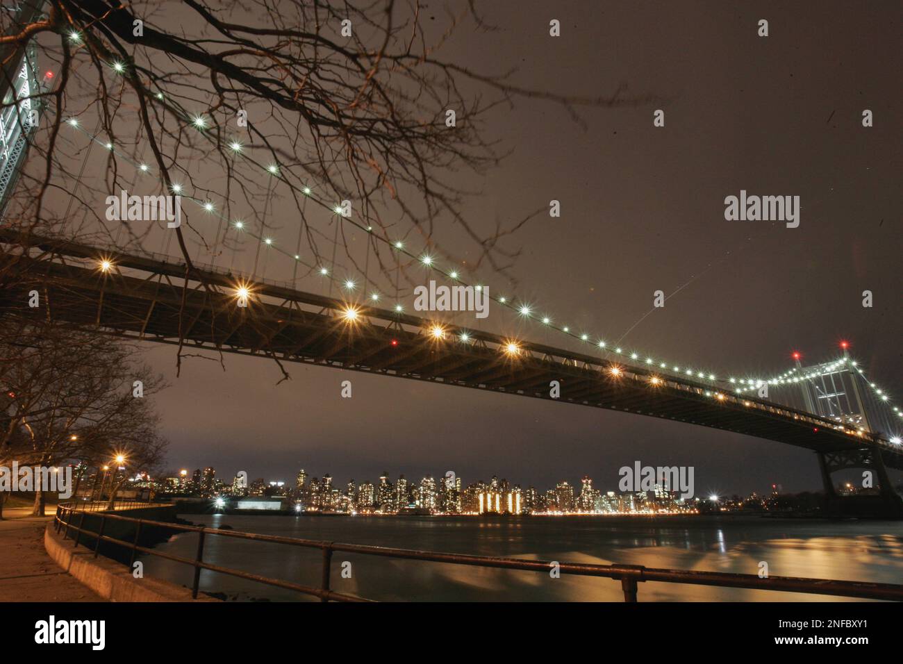 The Robert F. Kennedy Bridge is seen from the queens borough of New ...