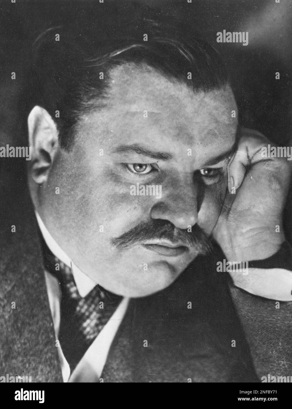 Portrait of German movie star Heinrich George, (October 9, 1893 ...