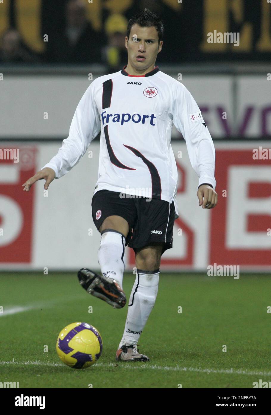 Frankfurt's Aaron Galindo during the German first division Bundesliga ...