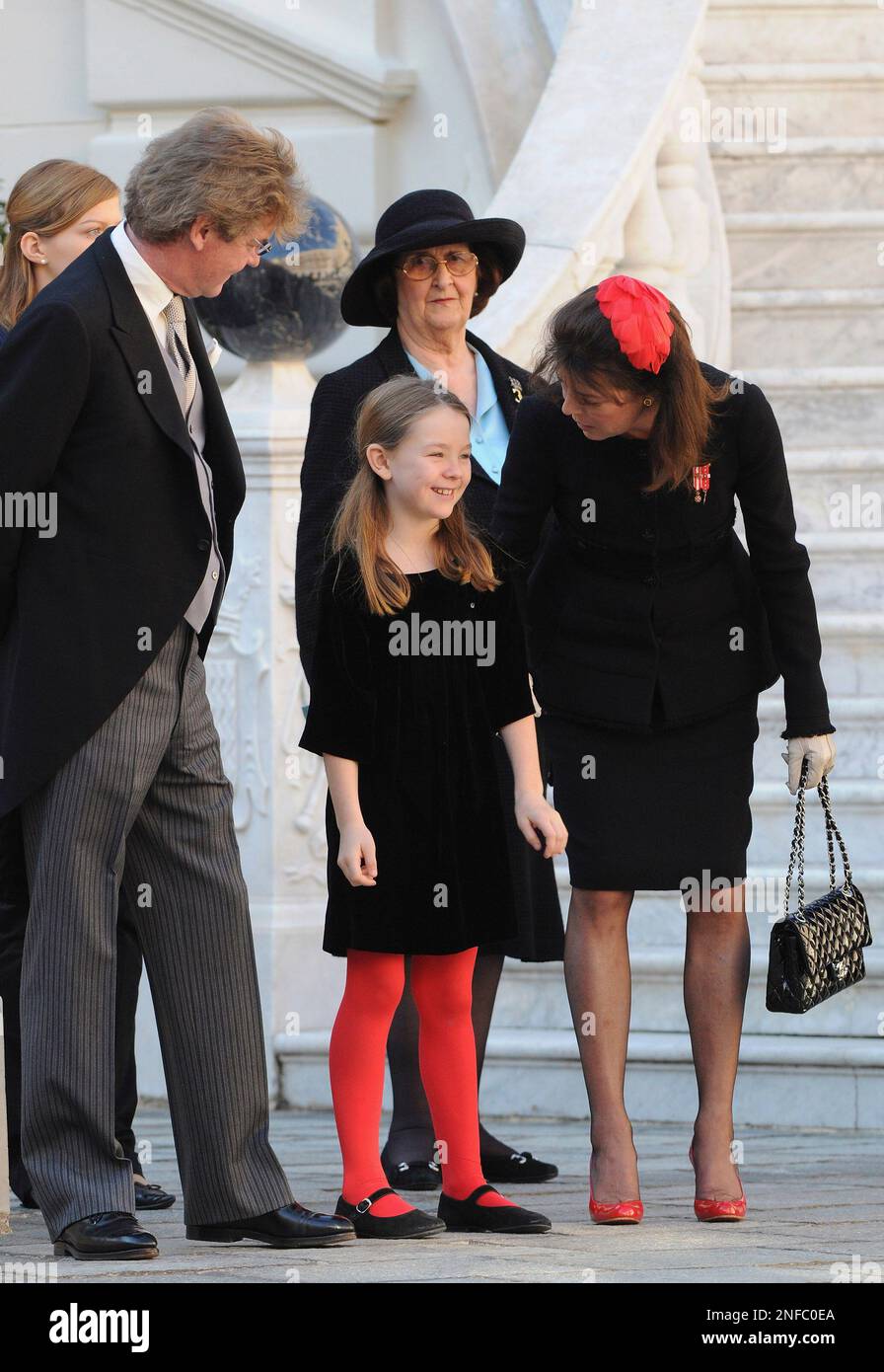 From left, Prince Ernst August of Hanover, Princess Alexandra of ...