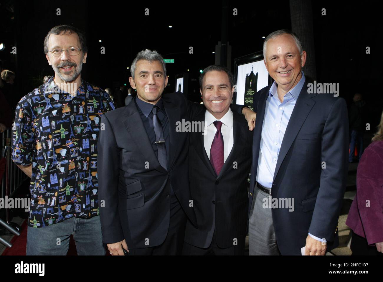 Disney/Pixar's Ed Catmull, Miramax' Daniel Battsek, Disney's Alan ...