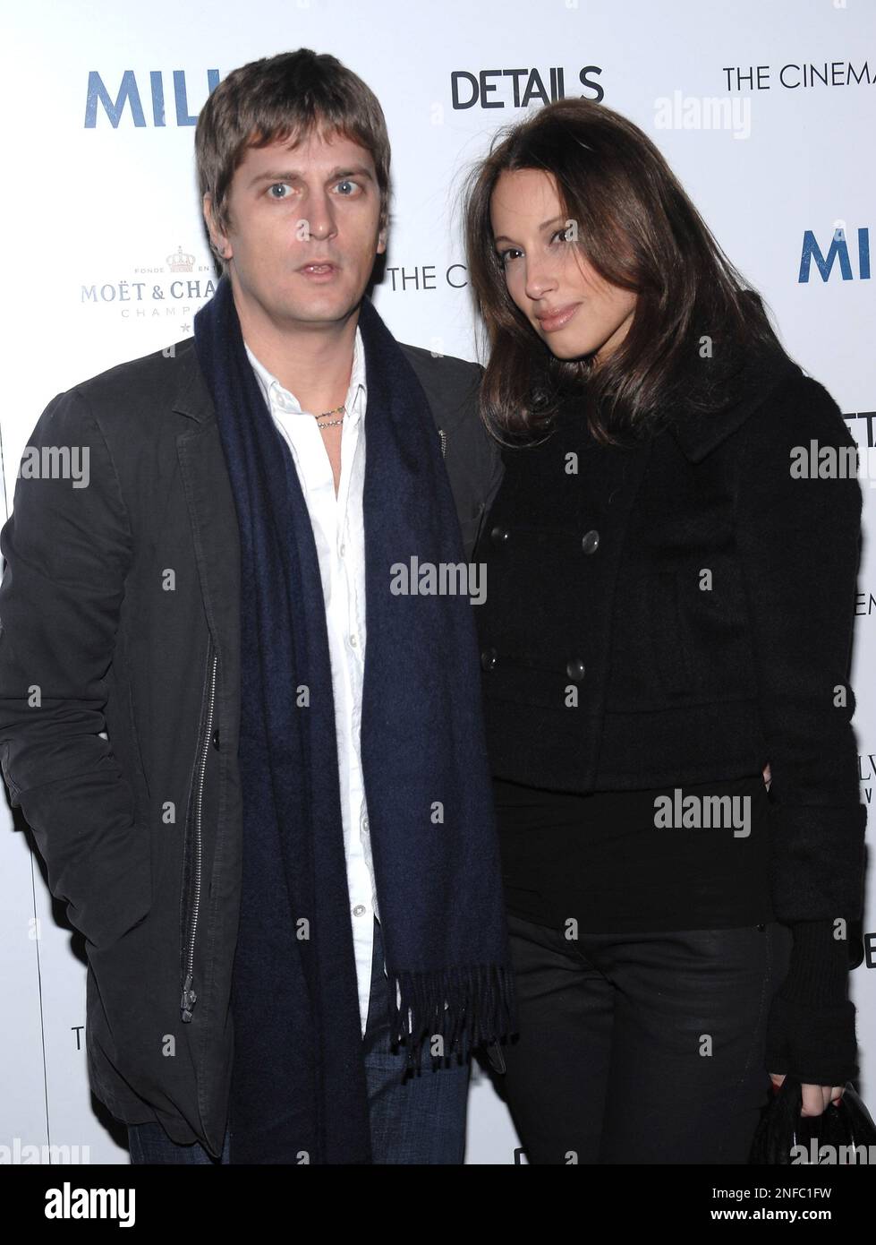 Singer Rob Thomas and wife Marisol attend a special screening of 'Milk ...