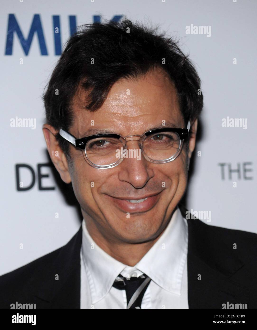 Actor Jeff Goldblum attends a special screening of 'Milk' hosted by the ...