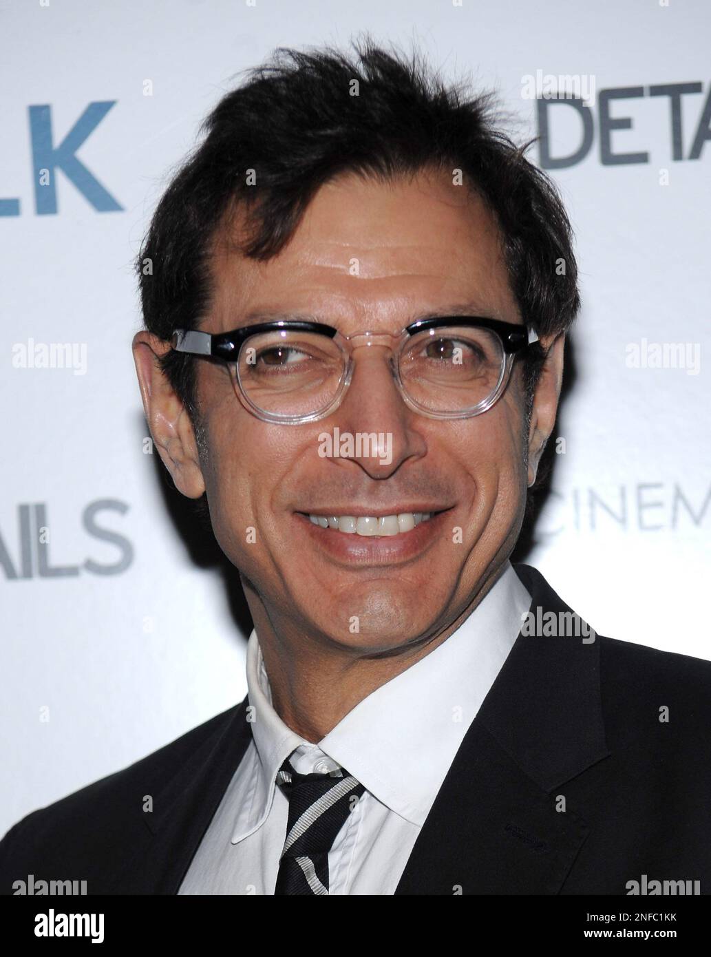 Actor Jeff Goldblum attends a special screening of 'Milk' hosted by the ...