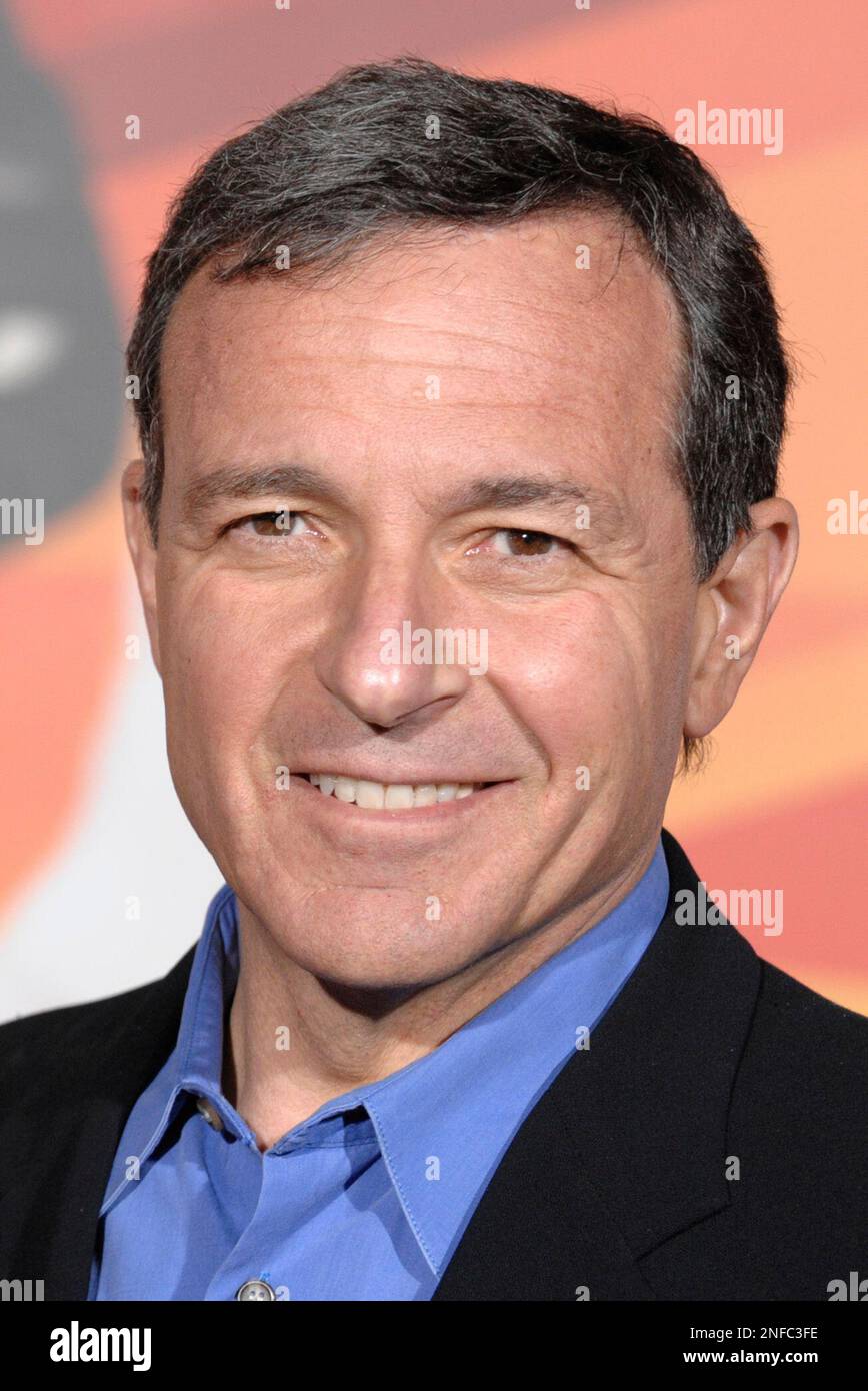Robert Iger, president and CEO of The Walt Disney Company, poses at the ...