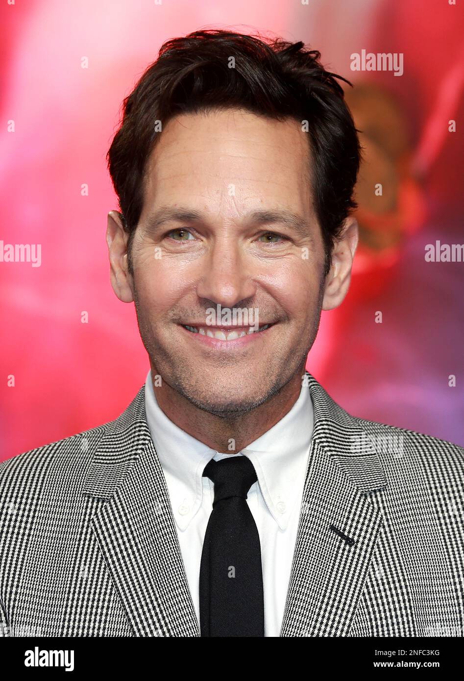 Paul Rudd attends the "Ant-Man And The Wasp: Quantumania" UK Gala ...