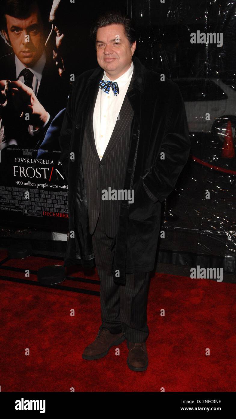 Actor Oliver Platt attends the premiere of "Frost/Nixon" at the ...