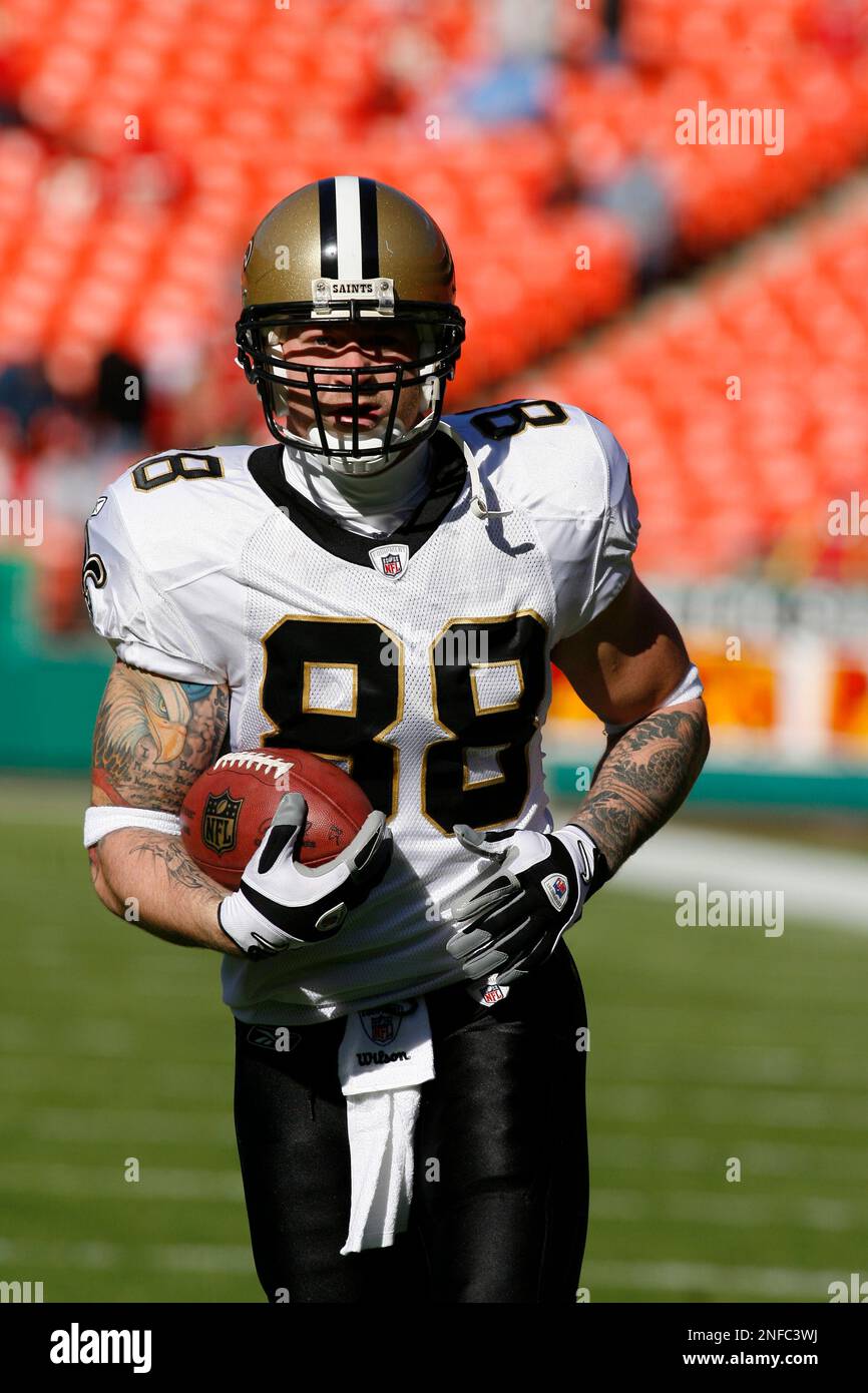 New Orleans Saints tight end Jeremy Shockey (88) during an NFL football ...