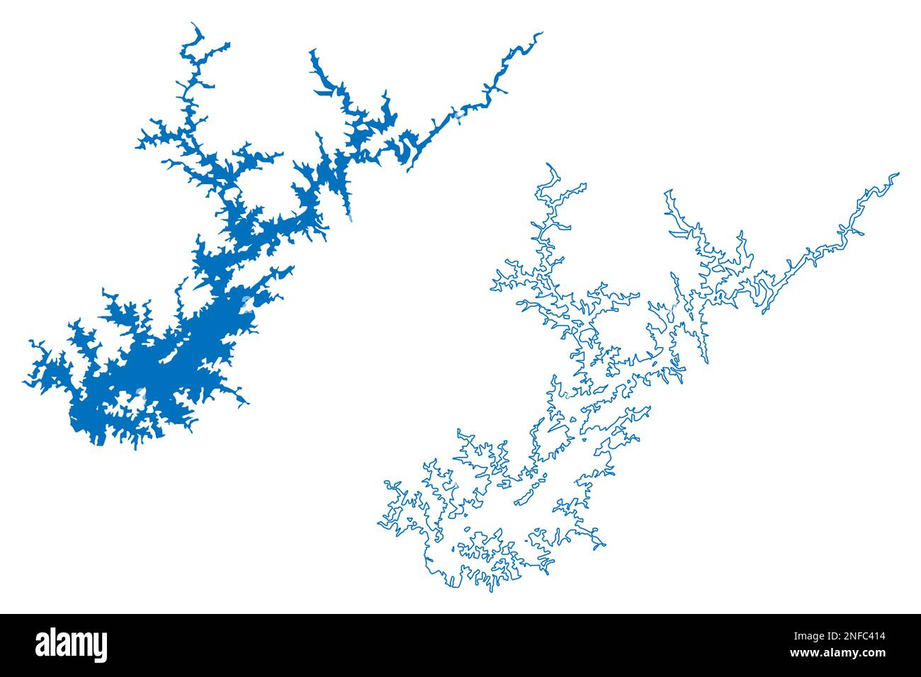 Lake Lanier Reservoir (United States of America, North America, us, usa ...