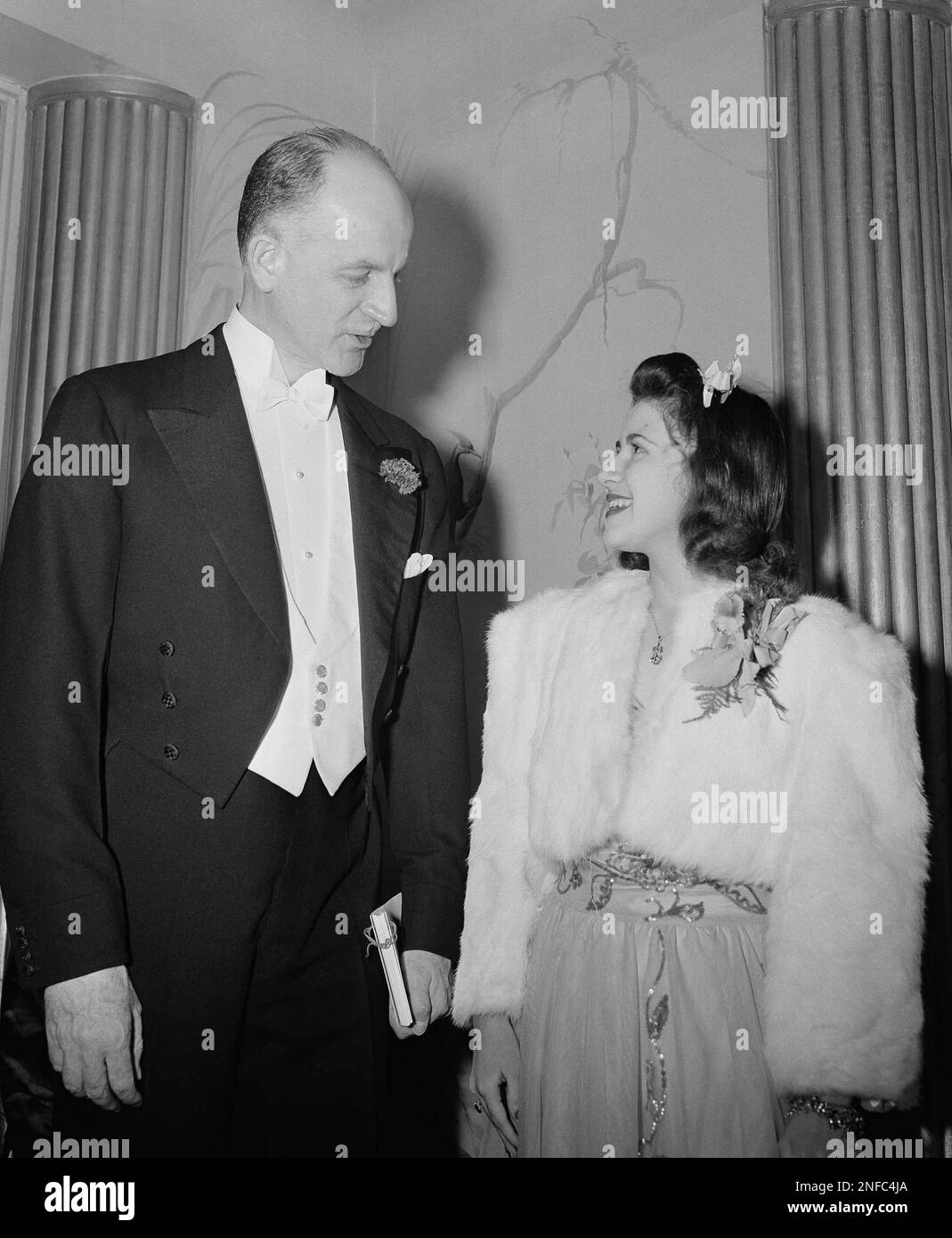 Miss Mirta Batista, daughter of Cuba's President Fulgencio Batista ...