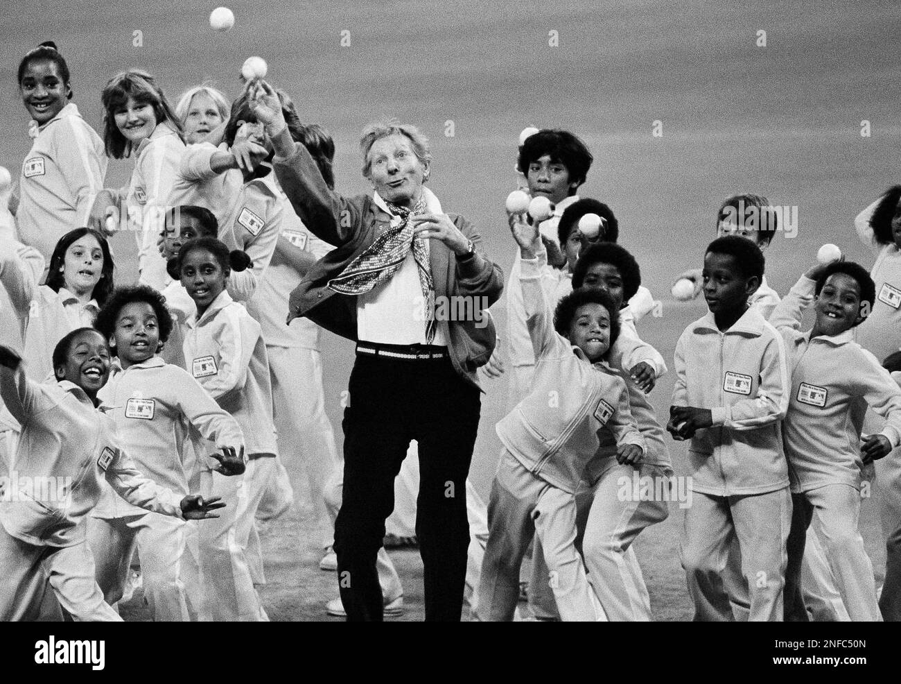 Entertainer Danny Kaye, one of the principal owners of the Seattle ...