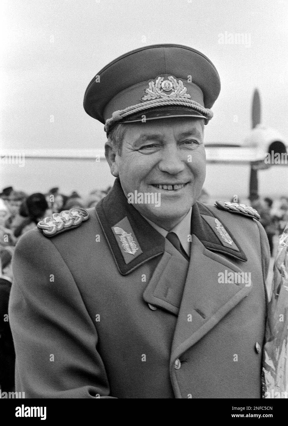 East German Defence Minister and General of the East German Army Heinz Hofmann during the Warsaw ...
