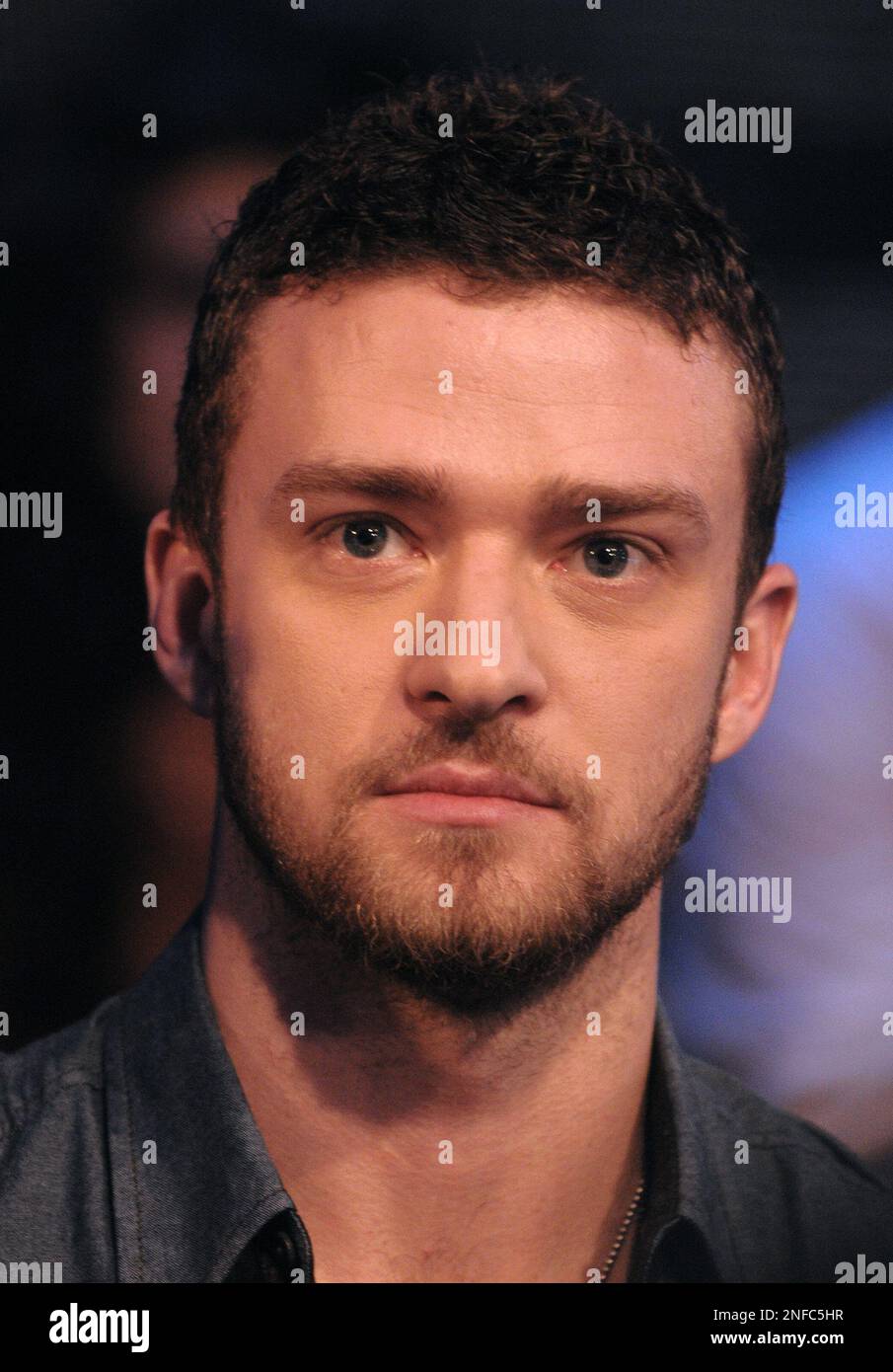 Singer Justin Timberlake makes an appearance on MTV's TRL "Total Finale ...