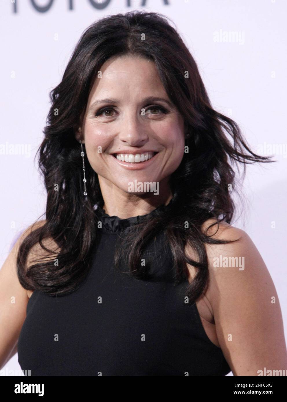 Actress Julia Louis-Dreyfuss poses on the press line at the 18th annual ...